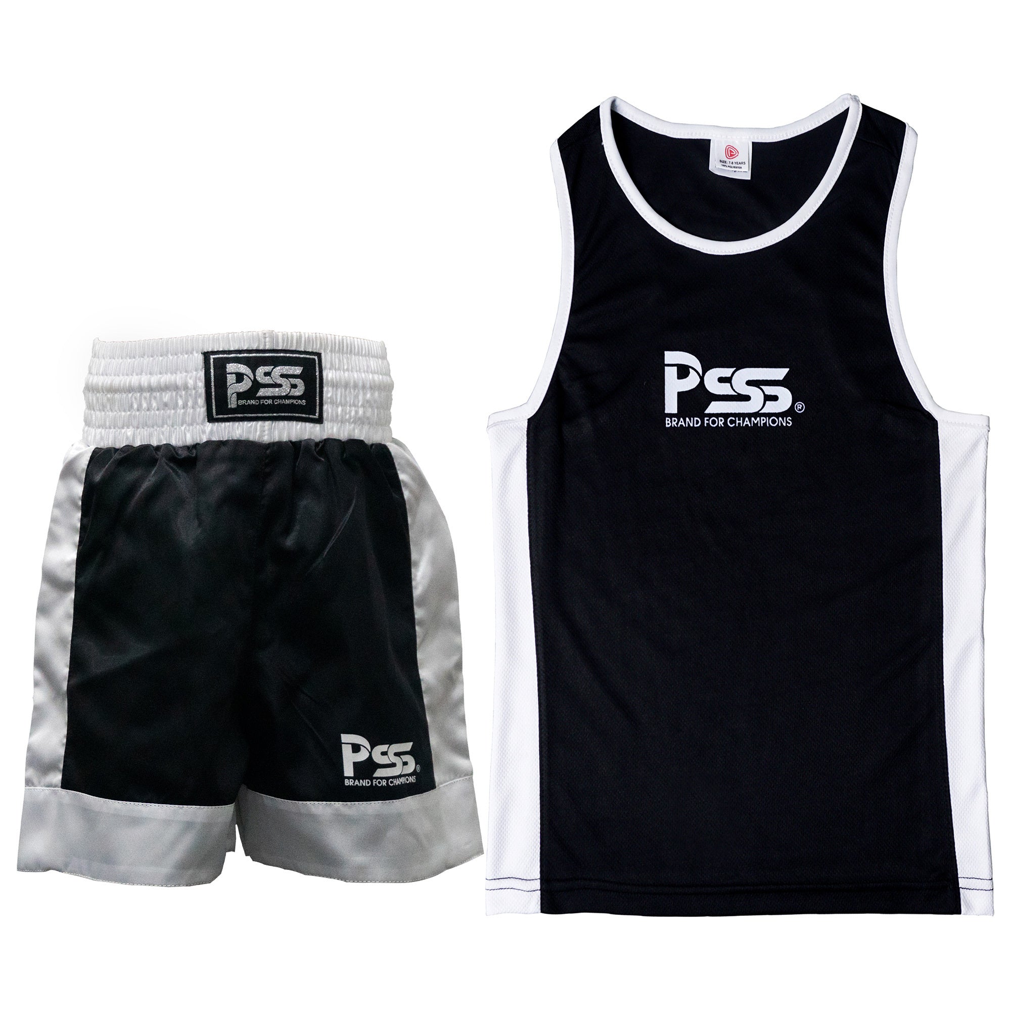 Kids Boxing Uniform Black